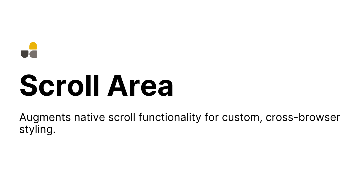 Scroll Area - Una UI